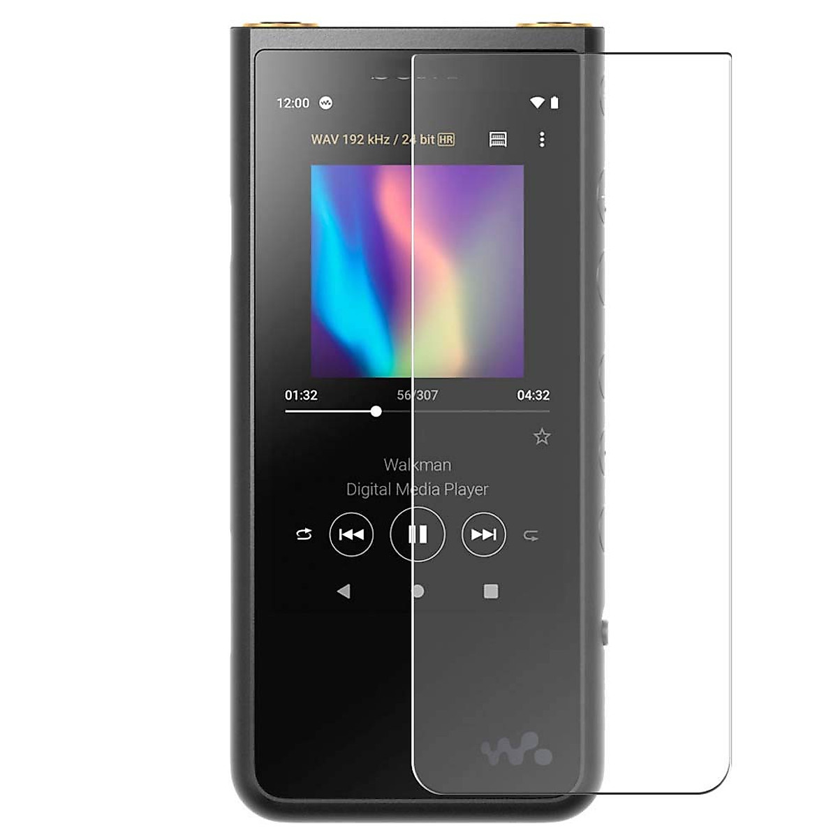 Puccy 3 Pack Screen Protector Film, compatible with SONY walkman NW-ZX507 TPU Guard （ Not Tempered Glass Protectors ）