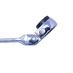 Mountain 8x10mm Double Box Universal Spline Reversible Ratcheting Wrench; 90 Tooth Design, Long, Flexible, Reversible; MTNRM810