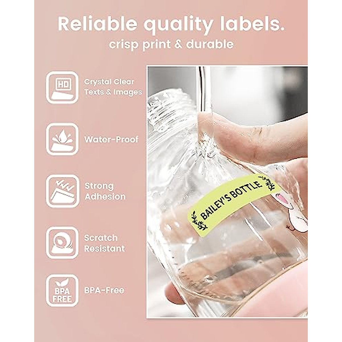 Label Maker Machine with Tape - D30 SE (Piggy), Portable Mini Bluetooth Label Printer, Easy & Quick Edit, Multiple Templates in Phone App - Same Function, Cute Look, Made for Home & Office, +80 labels