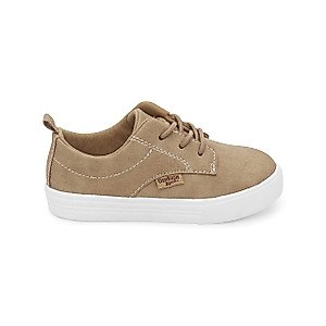 OshKosh B'Gosh Boy's Putney Oxford Sneaker, Tan, 9 Toddler