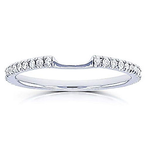 Kobelli Notched Diamond Wedding Band 1/8 CTW in 14k Gold - 7.5 / yellow-gold