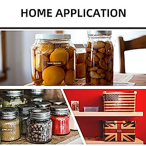 White on Clear TZe Compatile with Brother P Touch Label Tape TZe-135 TZe135 Tz Tape 12mm 0.47 Laminated Clear for PT-D210 D220 D200 H110 D400 Label Maker