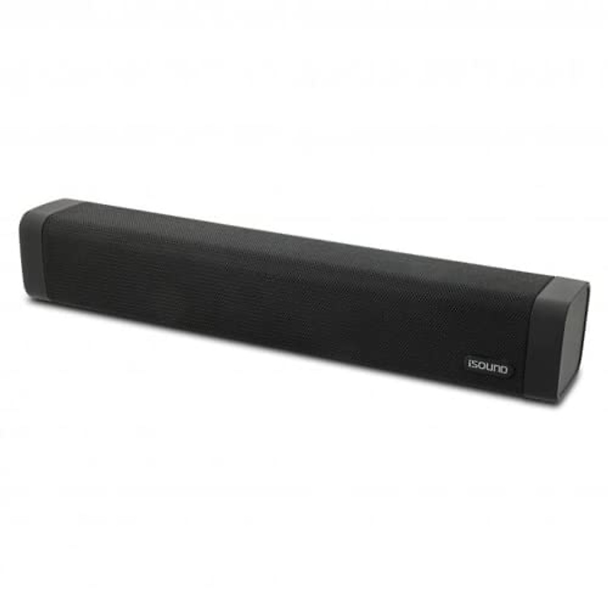 i.Sound ISound-6961 15-in. High-Performance Bluetooth Sound Bar and Speakerphone with FM Radio, Black
