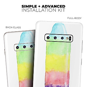 DesignSkinz Summer Mode Ice Cream v5 Protective Vinyl Decal Wrap Skin Cover Compatible with The Samsung Galaxy S20 (Screen Trim & Back Glass Skin)