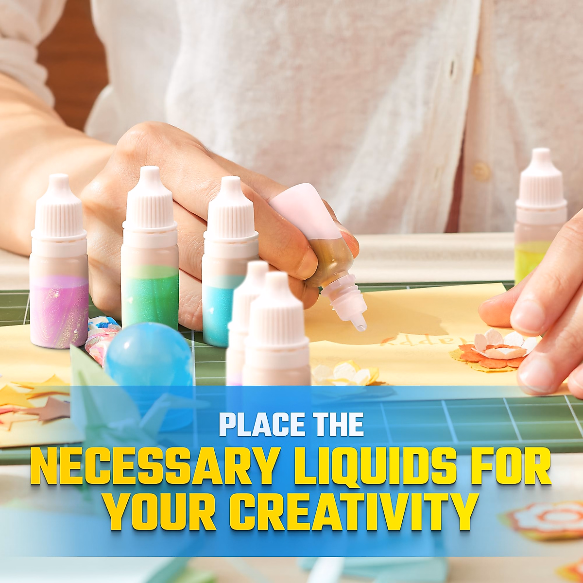 50Pcs Plastic Dropper Bottles for Liquids - 5ml Clear Plastic Bottles with Caps Empty Bottles for Oil Plastic Dropper Bottles - Dropper Bottles for Liquid Plastic Dropper Bottle Eye Dropper Bottle