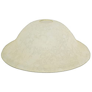 ANYONGLU Traditional Plug-in Pendant Lighting Fixture Amber Alabaster Glass Bowl Shade Antique Industrial Hanging Lamp for Kitchen Dining Room