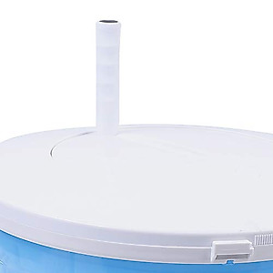 Mini Portable Washing Machine,2 in 1 Manual Non-Electric Washing Machine and Clothes Spin Dryer Mini Traveling Outdoor Washing Machine Compact Washer Spin Dryer(BLUE)