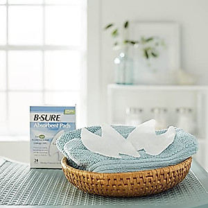 B-Sure Anal Leakage Pads, Case/288 (12 Boxes of 24 pads)