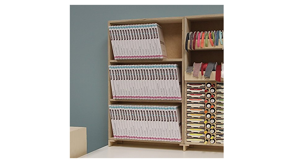 Stamp-n-Storage Mega Stamp Case Shelf for Craft Room Organization