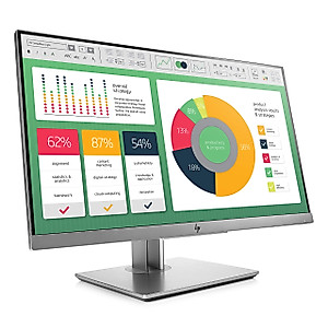 HP EliteDisplay E223 21.5-Inch Screen LED-Lit Monitor Silver (1FH45AA#ABA) (Renewed)