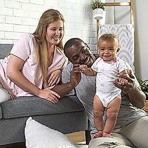 Gerber Baby Girls 5-Pack Short Sleeve Variety Onesies Bodysuits Princess Arrival 0-3 Months