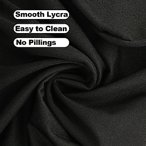 Laptop Dust Case Cover for 13-15.6 inches Laptop, TXesign Lycra Laptop Dust Case Laptop Cover Elastic Band Compatible with MacBook Dell HP Lenovo Samsung Acer ASUS Microsoft Laptop, Black