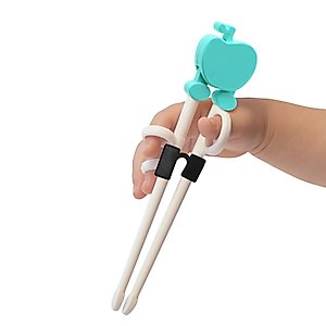 TOPBATHY Training Chopsticks Reusable Chopstick Helpers Training：10PCS Chopsticks Hinges Connector Right or Left Handed Chopsticks Helper Beginners for Beginners, Trainer, Seniors