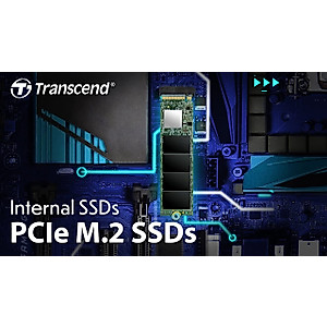 Transcend PCIe M.2 SSD (2280) 2TB NVMe PCIe Gen3 x4 3D TLC TS2TMTE110S