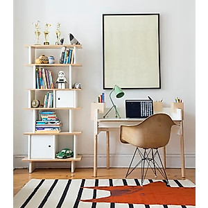 Oeuf Vertical Mini Library - Birch, White