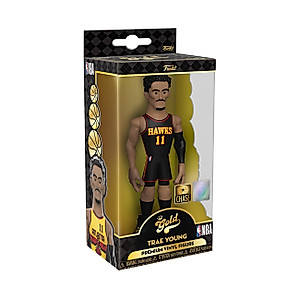 Funko Pop! Gold NBA: Hawks - Trae Young (Alternate Uniform) 5" with Chase (Styles May Vary)
