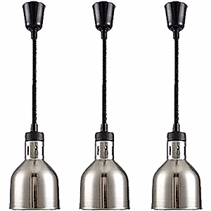 FUNNYBSG Heat Lamp Food Warmer Food Heating Lamp, Single Head Dish Warm, Lift Buffet Light