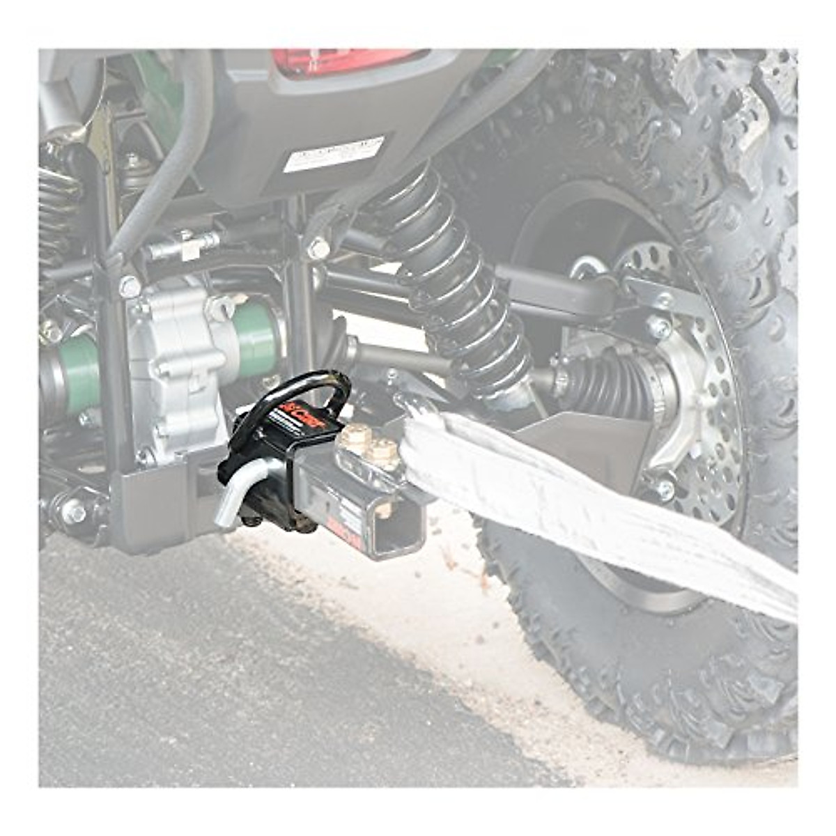 CURT 45006 Bolt-On 2-Inch ATV, UTV Trailer Hitch Receiver Adapter
