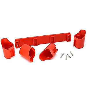 IRONFACE Battery Holder Battery Wall Mount for Milwaukee M12 12V Battery Storage (Not 3D Printed)