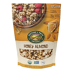 Nature's Path Organic Gluten Free Honey Almond Granola, 11 Ounce