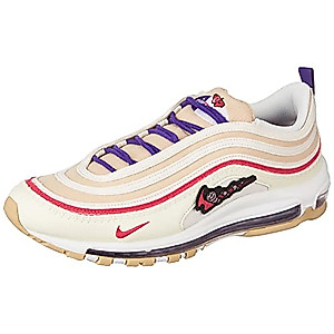 Nike Men's Air Max 97 Running Shoes, Sesame/Coconut Milk-phantom-el, 8.5