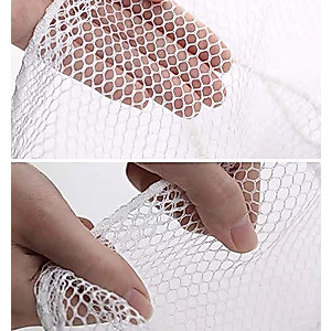 ARAWARA 2 Pks Fan Dust Cover, Fan Mesh cover, Baby Children Safe, Washable Reusable, Anti-Dust Cover, Workable for Round fan, 2 White Covers, 20 Inch