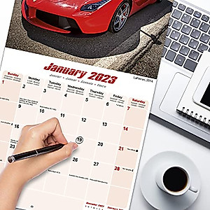 Ferrari Calendar- Calendars 2022 - 2023 Wall Calendars - Car Calendar - Automobile Calendar - Ferrari 16 Month Wall Calendar by Avonside