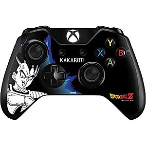 Skinit Decal Gaming Skin compatible with Xbox One Controller - Officially Licensed Dragon Ball Z Kakarot Design