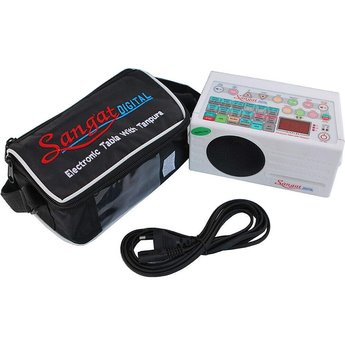 NAAD SANGAT DIGITAL ELECTRONIC TANPURA WITH TABLA MACHINE~BHAJAN~KIRTAN~YOGA~WITH BAG