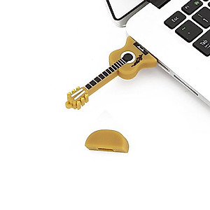 Relkin Cute USB Cartoon Thumb Flash Drive Memory Stick Pen Drive Novelty Gift Guitar 4GB