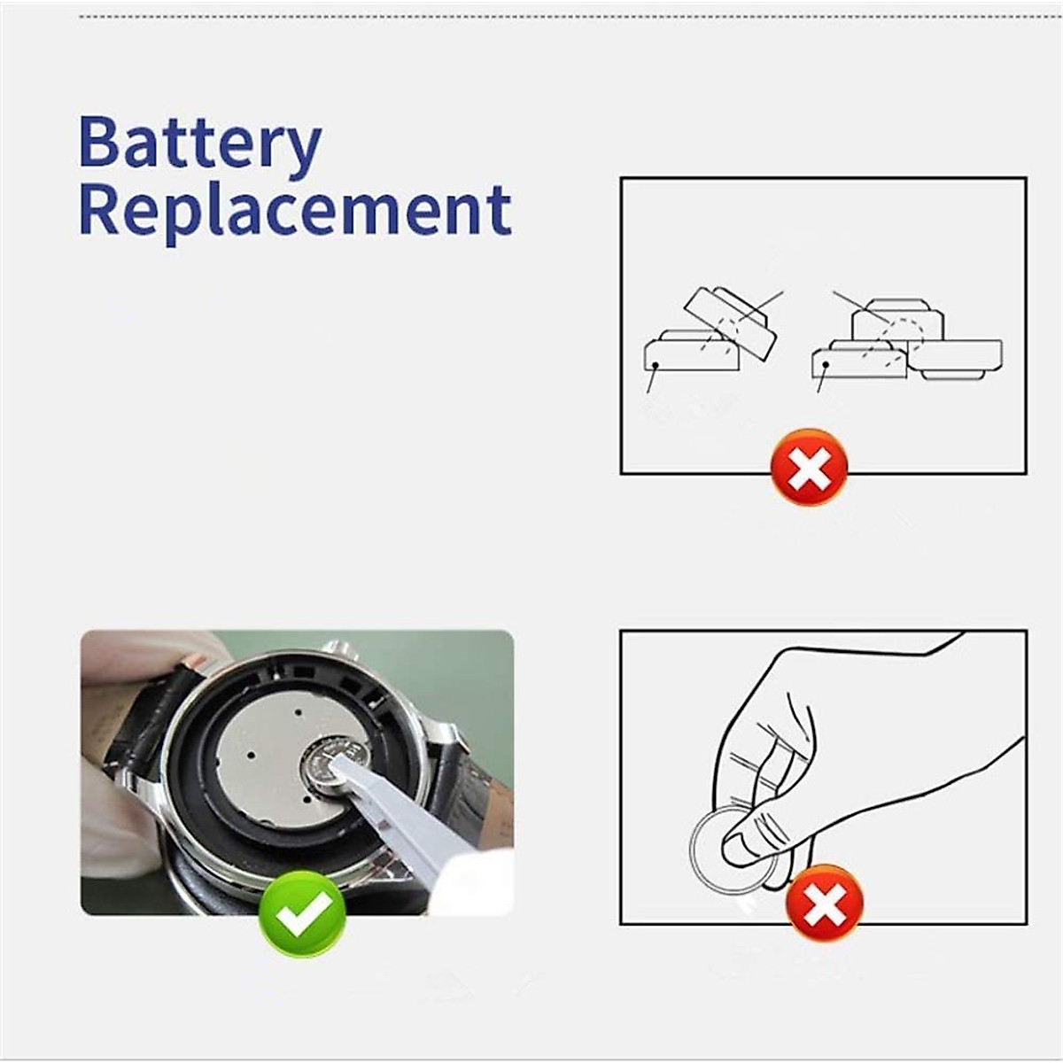 SKOANBE SR936SW 394 1.55V Watch Battery(20-Pack)