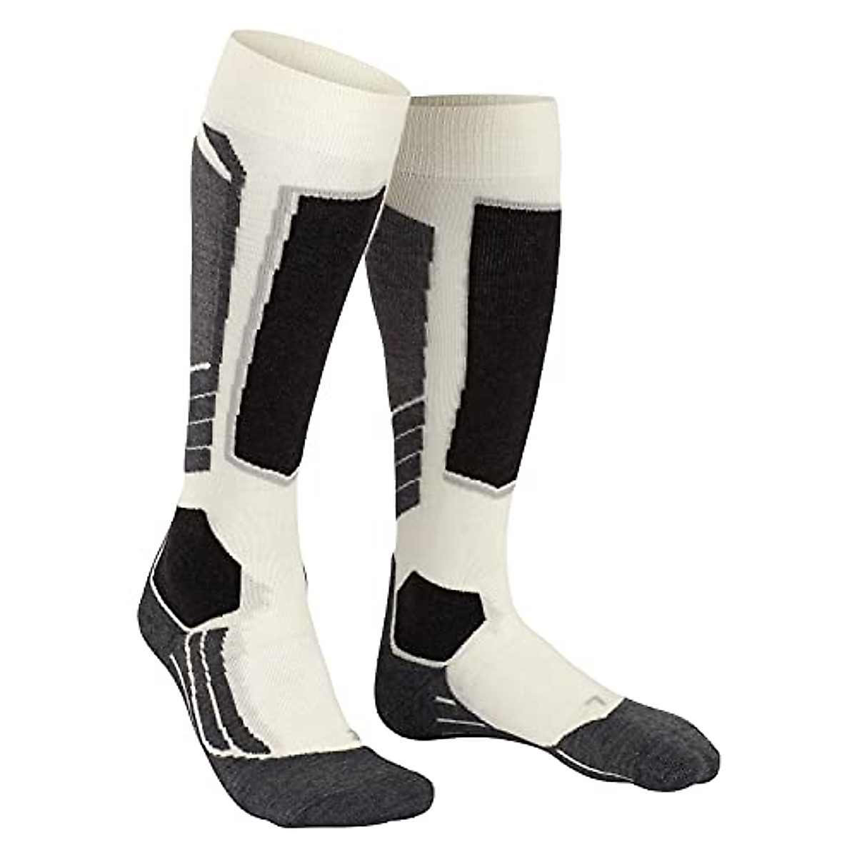 FALKE Women Standard SK2 Wool W KH, White (Off-White 2040), 8-9