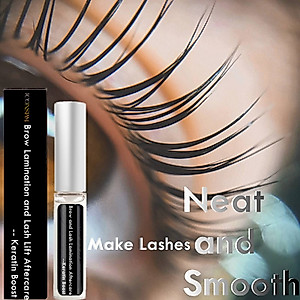 Brow Lamination and Lash Lift Nutrition Clear Eyelash Perm Aftercare Save Burning Eyelash & Eyebrow, Keratin Boost Care Fix Messy Brows/Lashes into Neat Look for 8 Weeks