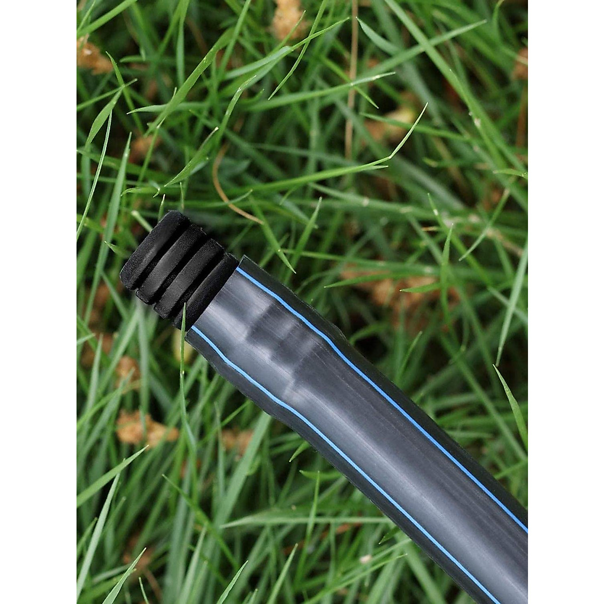 La Farah 1/2 inch Drip Irrigation Fittings, Barbed End Plug Connector Fit 1/2" Irrigation Tubing (0.52" ID x 0.65" OD), End Cap Plastic Plug Nuts - Pack of 10