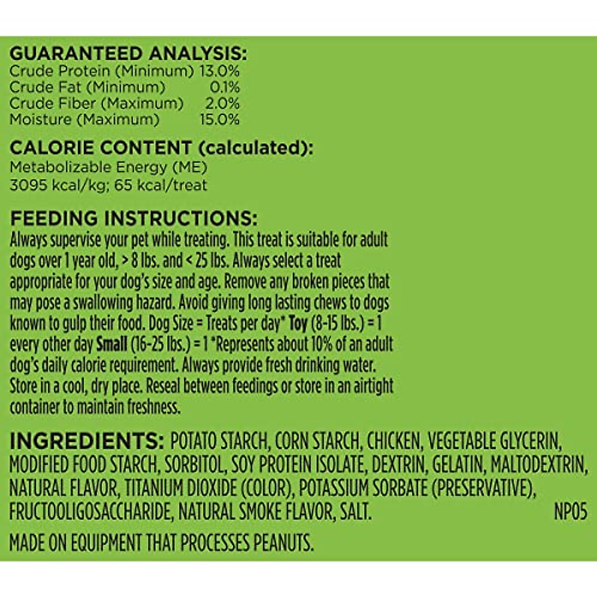 Milk-Bone Gnaw Bones Rawhide Free Dog Chew Treats, Chicken, 30 Mini Knotted Bones