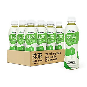 Ito En Matcha Milk Tea, Sweetened, 11.8 Ounce (Pack of 12)