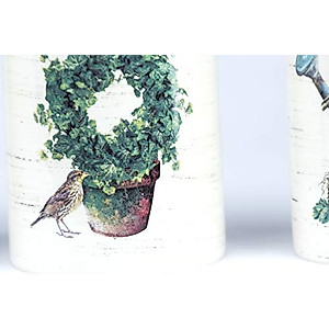 OHIO WHOLESALE, INC. Birds in The Garden Crocks Set of 3