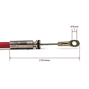 The ROP Shop | 9 Foot Old Style, Snow Plow T-Handle Control Cable for Western Hydraulics
