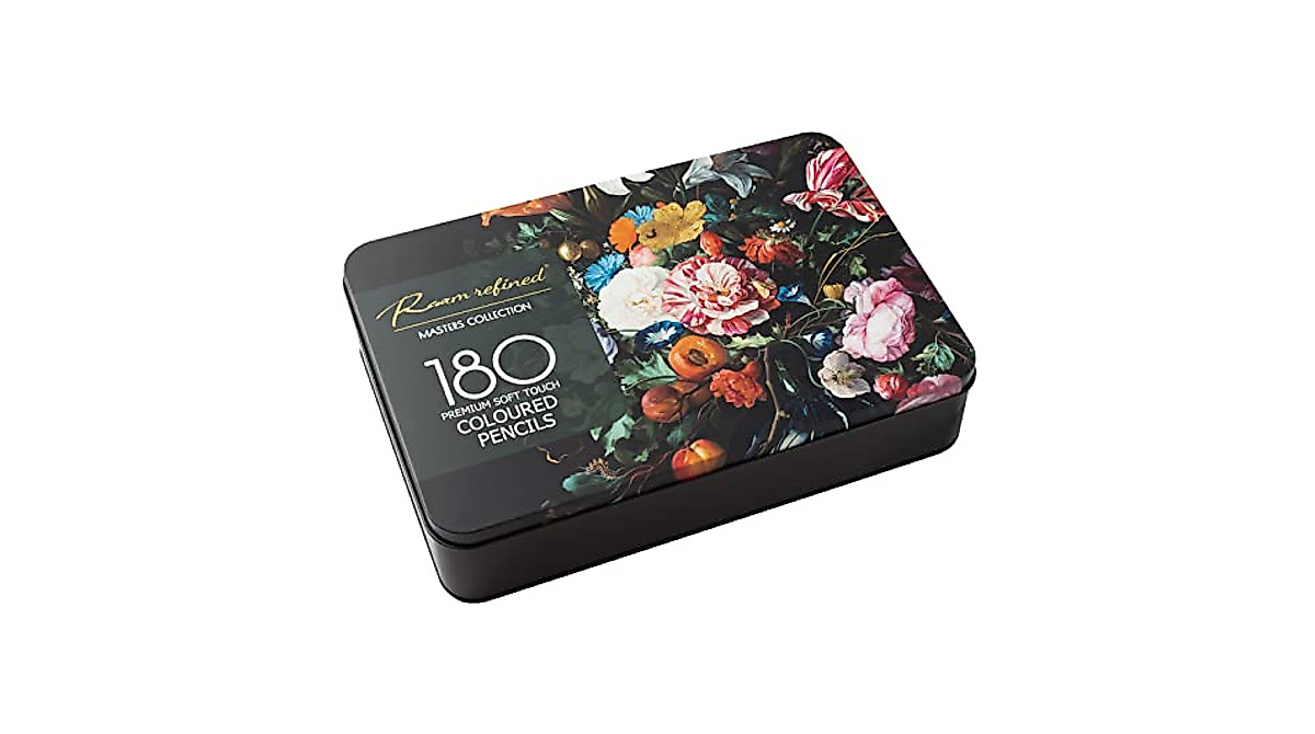 RAAM REFINED 180 Colored Pencils for Artists & Hobbyists