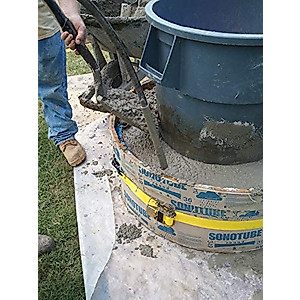 Concrete Fire Pit & Seat Wall Form Liner - Tightstack Stone 13" x 6' - Make Your own firepit - Walttools