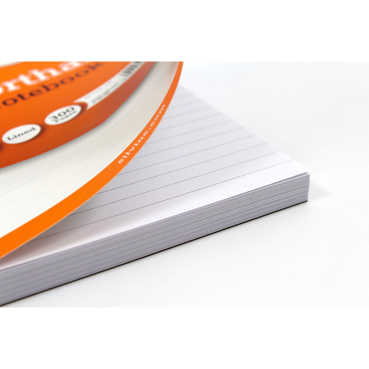 Silvine 8x5" Reporter's Spiral Shorthand Notebook with 300 Pages (Pack of 6)