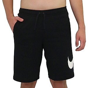 Nike Men's Sportwear Club Shorts, Black/White, XX-Large