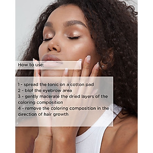 Eyebrow Fixer fluid for Transparent Colored Eyebrows Two - Phase Tonic BrowXenna 100 ml