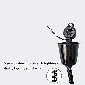 250W Storage Food Heating Lamp, Lamp Shade Diameter 25cm, Adjustable 60cm-180cm, Cafeteria, Pizza Restaurant Suitable (Color : Green bronze)