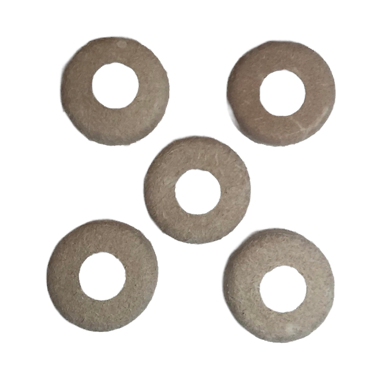 Five (5) Hand Made Leather Pump Cups fits Coleman lanterns and stoves