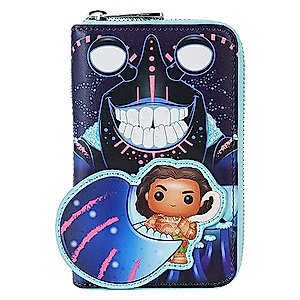 Loungefly Backpack Disney - Moana - Tomatoa Maui - Wallet - Cute Collectable Bag - Gift Idea - Official Merchandise - for Boys, Girls Men and Women - Movies Fans