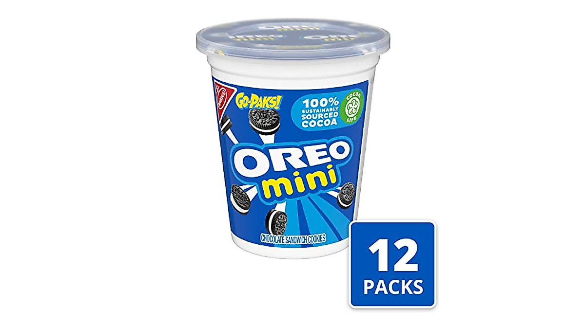 OREO Mini Chocolate Cookies Go-Paks | Perfect for Snacking & Dessert