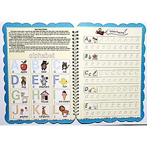 Handwriting Practice - Reusable Letter and Number Tracing Workbook