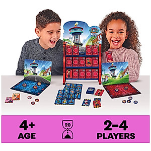 Spin Master Games PAW Patrol, Games HQ Board Games for Kids Checkers Tic Tac Toe Memory Match Bingo Go Fish Card Games PAW Patrol Toys, for Preschoolers Ages 4 and up