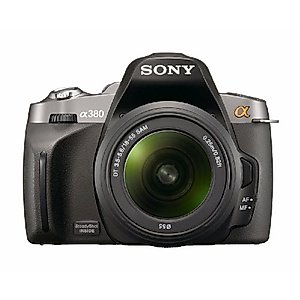 Sony Alpha A380L 14.2 MP Digital SLR Camera with Super SteadyShot INSIDE Image Stabilization and 18-55mm Lens